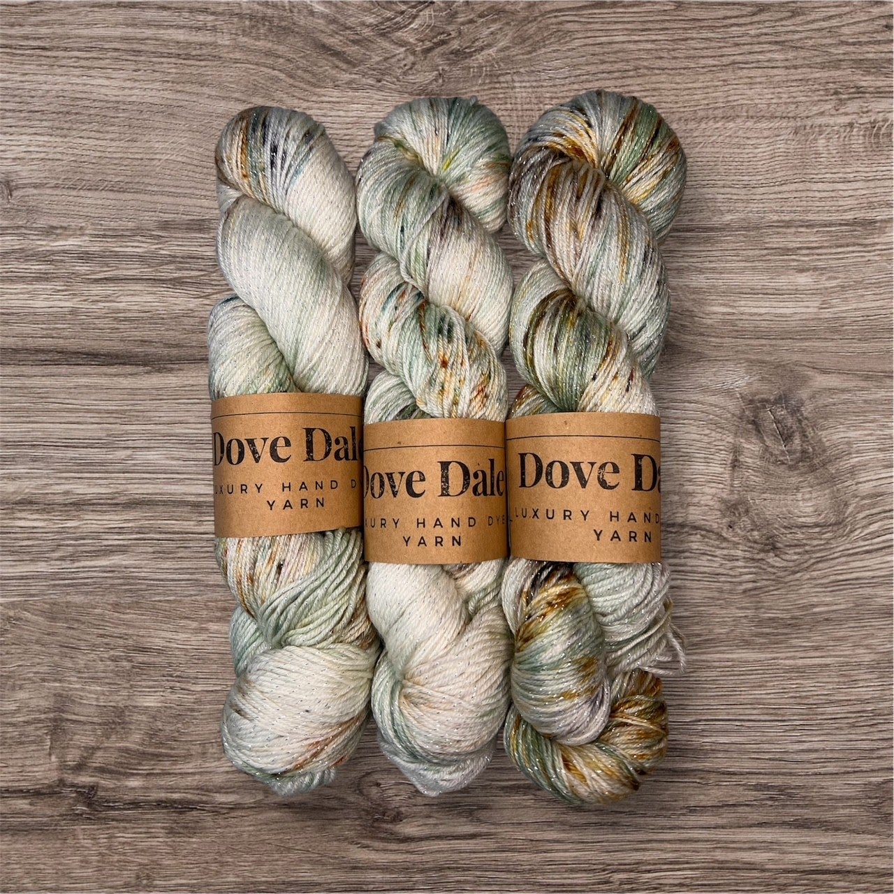 Australian Sparkles - 4 ply Mint | Dove Dale Creations and Natural Lilley