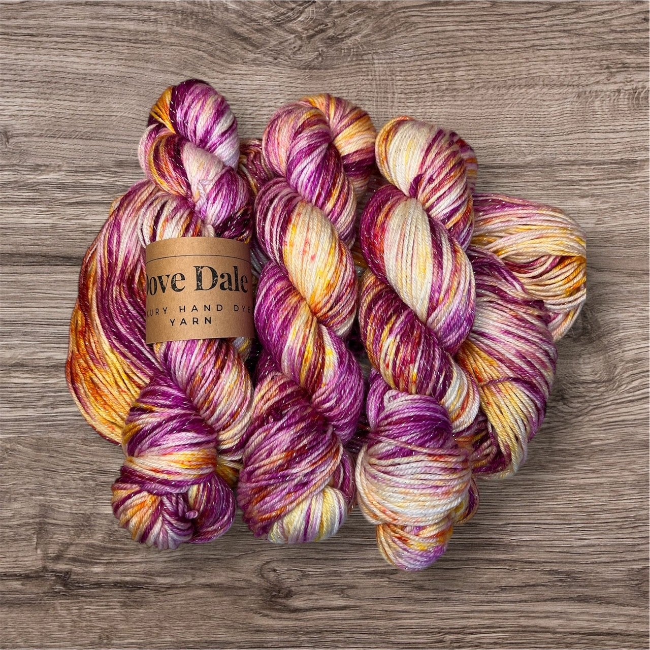 Australian Sparkles - New colour Frangipani 8 ply | Dove Dale Creations ...